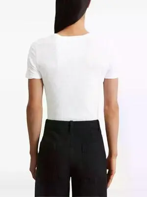 Marc O'polo Scoop-neck Short-sleeve T-shirt - White
