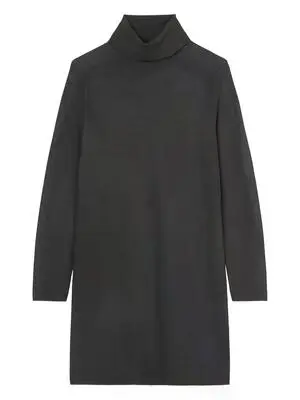 Marc O'polo Turtleneck Ribbed Mini Dress