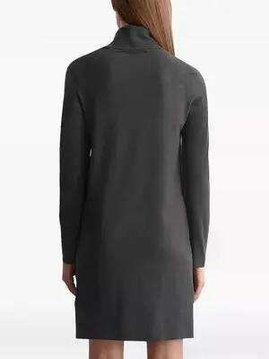 Marc O'polo Turtleneck Ribbed Mini Dress