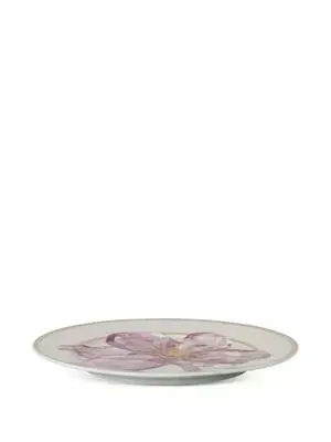 SWAROVSKI Flower-print Plate