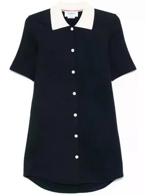 Thom Browne Fine-ribbed Mini Dress