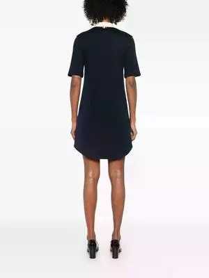 Thom Browne Fine-ribbed Mini Dress