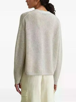 Marc O'polo Ribbed-knit Button-down Cardigan