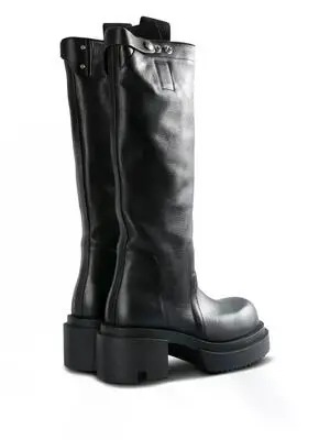 Rick Owens 75mm Knee-high Platform Boots