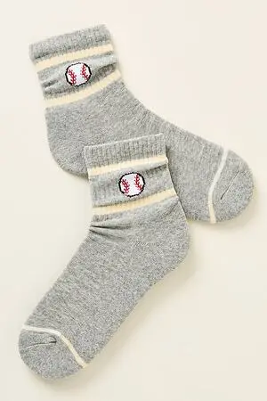 DAILY PRACTICE BY ANTHROPOLOGIE Daily Practice Sporty Icon Socks - Baseball