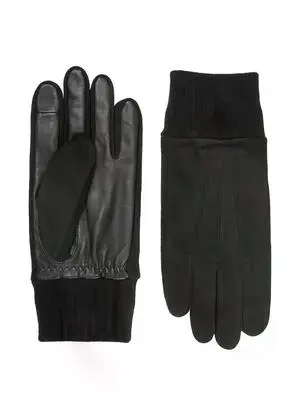 Marc O'polo Leather-detail Gloves - Black