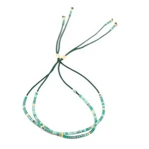 EMERSON & OLIVER Set Of Beaded Friendship Bracelets - Turquoise