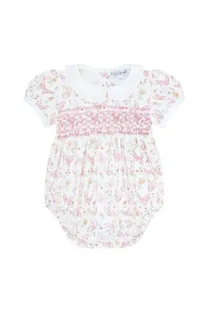 NELLAPIMA Butterflies Print Smocked Bubblebaby