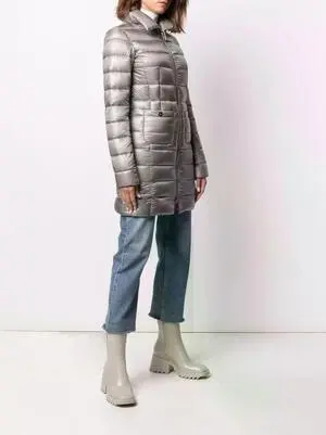 Herno Quilted Zip-up Coat