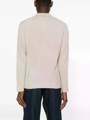 ZANONE Marl-knit Polo Shirt - Neutrals