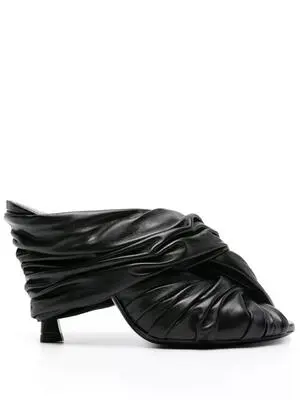 Givenchy Twist High Heel Sandals - Black