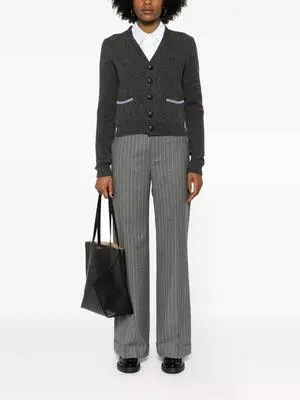 Brunello Cucinelli Striped Tailored Trousers