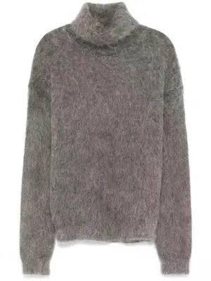 Saint Laurent Drop Shoulder Sweaters For Men