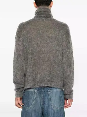 Saint Laurent Brushed Mohair-blend Sweater