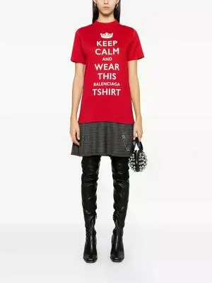 Balenciaga Keep Calm Midi Dress