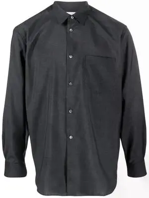 Comme Des Garçons Long-sleeve Wool Shirt