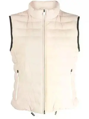 Brunello Cucinelli Zip-up Padded Gilet - Neutrals