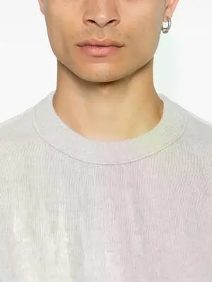 C.P. COMPANY Lens-detailed Crewneck Sweater - Grey