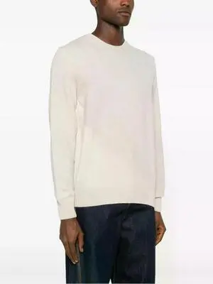 ZANONE Virgin Wool Crew Neck Sweater - Neutrals