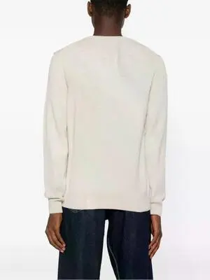 ZANONE Virgin Wool Crew Neck Sweater - Neutrals