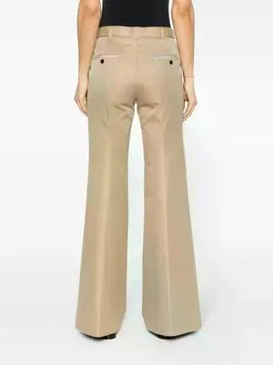 Sacai Flared Belted Trousers