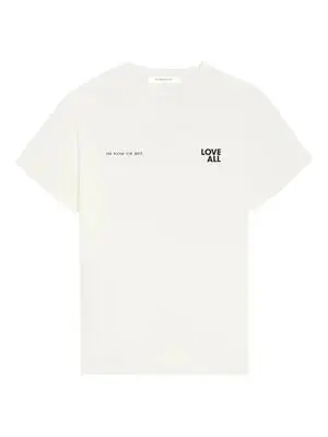 IH NOM UH NIT Christ-image Print T-shirt - White
