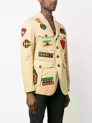 Dsquared2 Logo-patch Jacket