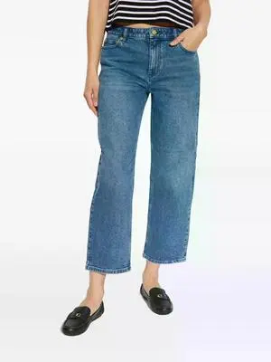 Michael Kors Cropped Straight-leg Jeans