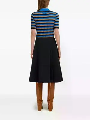 Marni Pleated Midi Skirt