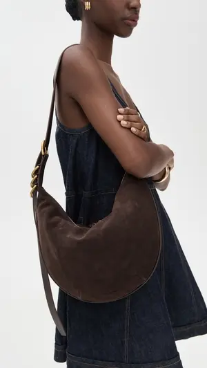 Rag & Bone Mercer Medium Hobo Bag - Choc