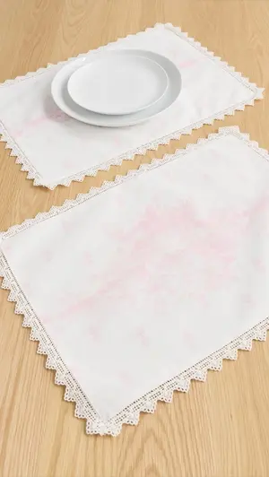 LoveShackFancy Printed Victorian Placemat Set