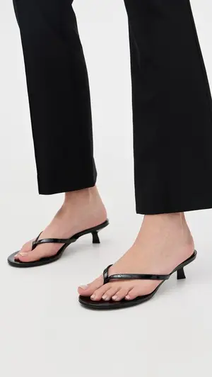 Schutz Carolyn Heeled Sandals - Black