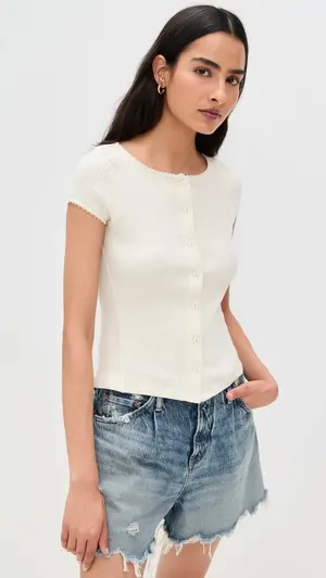 Free People Most Wanted Cardigan - Ivory
