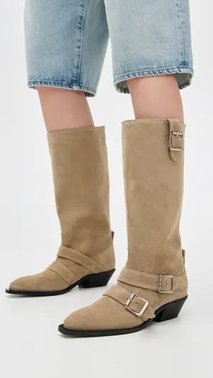 ALOHAS Ryder Suede Leather Boots