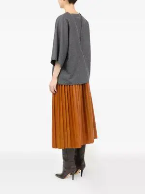 MAISON MARGIELA Raw-cut Detail Blouse - Grey