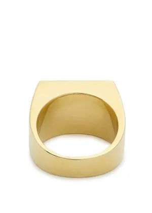 LEGIER Stone-embellished Brass Ring - Pink