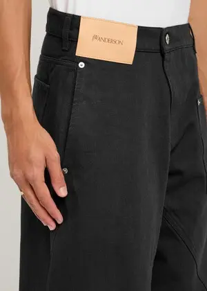 JW Anderson Twisted Workwear Wide-leg Jeans