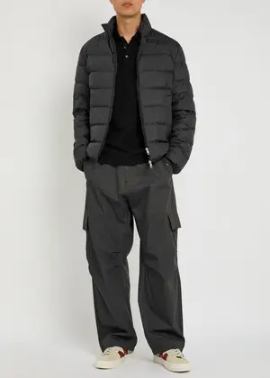 Moncler Baudinet Quilted Shell Jacket - Black