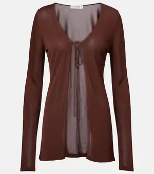 AYA MUSE Knitted Top - Brown