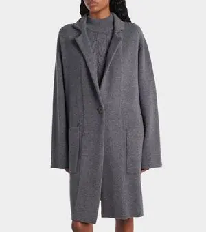 LISA YANG Anni Cashmere Coat - Grey