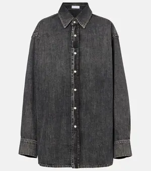 Stella McCartney Denim Shirt - Black