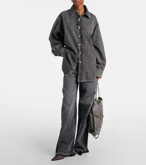 Stella McCartney Denim Shirt - Black