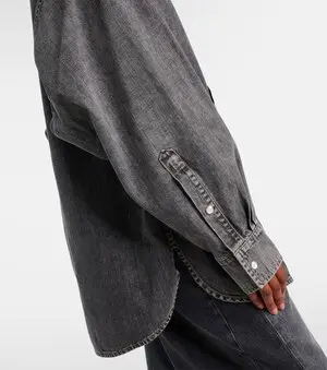 Stella McCartney Denim Shirt - Black