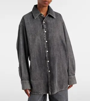 Stella McCartney Denim Shirt - Black