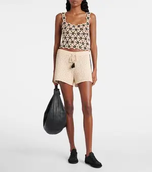 The Upside Luminary Crochet Crop Top
