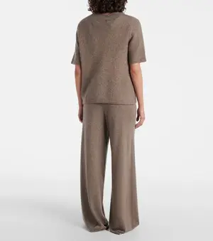LISA YANG Cecelia Cashmere And Silk T-shirt