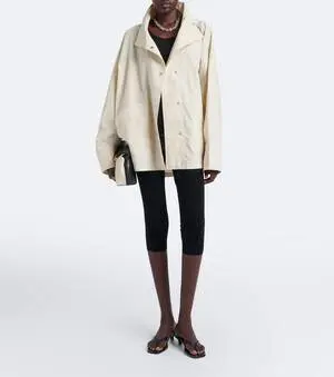 TOTEME Oyster Cotton-blend Jacket