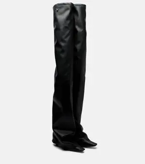 Attico Robin Over-the-knee Boots - Black