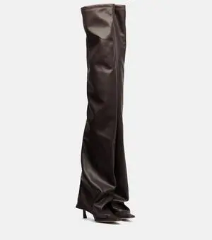 Attico Robin Over-the-knee Boots - Brown