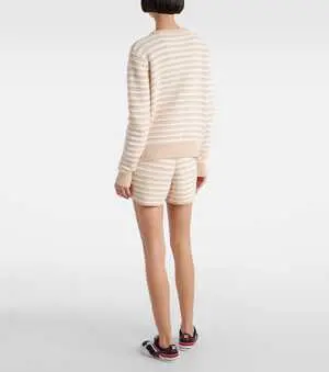 The Upside Isabeli Striped Organic Cotton Cardigan